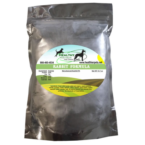 Rabbit Formula – Healthy Alternative Pet Diet