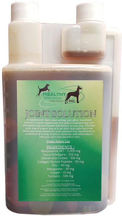 Joint Solution – Healthy Alternative Pet Diet